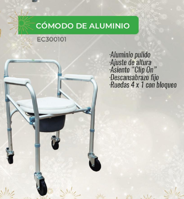 COMODO DE ALUMINO :: Distribuidora de Medicamentos y Ortopedia "EL AGUILA"